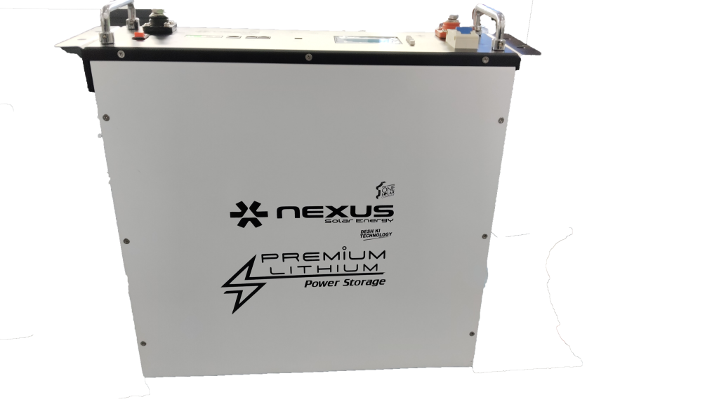 100AH 51.2v Lithium Battery with Display – Nexus Solar Energy